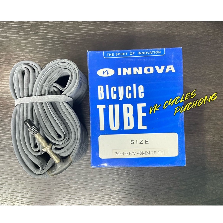Innova TUBE 26X4.0 ท่อจักรยาน FAT BIKE FV Presta Valve 48MM | Shopee ...