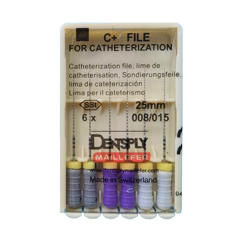 Dentsply Dental C + ตะไบเบอร์ #06 #08 #10 #20 #25 #30 #35 #15-40 21 มม. ...