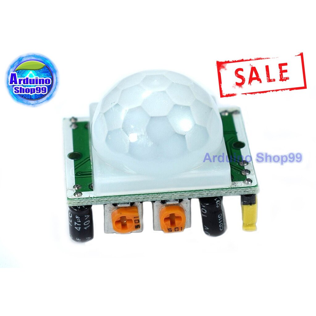 PIR motion sensor HC-SR501 module infrared sensor เซ็นเซอร์จับความ ...