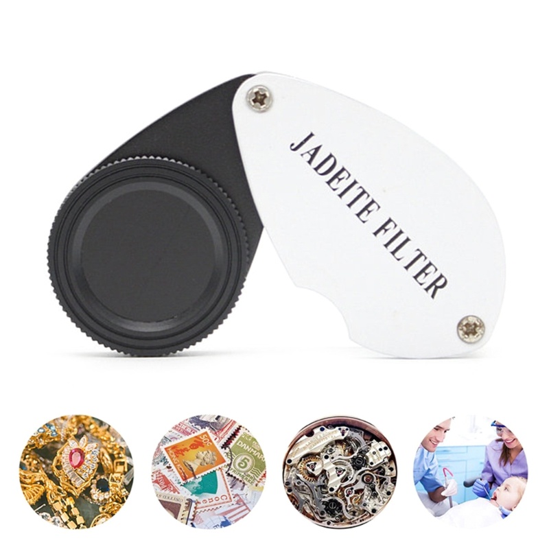 Pcf * Pocket Loupe Jadeite Filter ตัวกรองหินแบบพับได้สําหรับหินทดสอบอัญมณี | Shopee Thailand