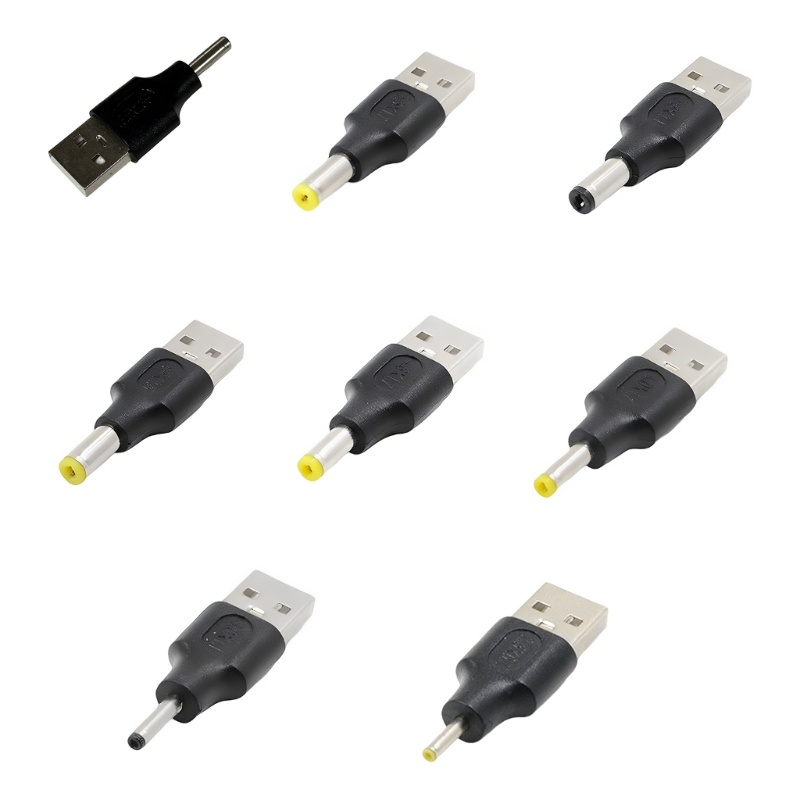 Cons USB to DC 5V อะแดปเตอร์ USB ชาย DC ชายแจ็ค Converter USB to DC 2 ...