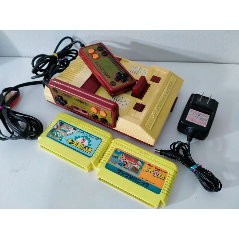 Famicom Konami Computer ชุดไฟไทยพร้อมเล่นระบบAV แถมเกม 2 ตลับ | Shopee ...