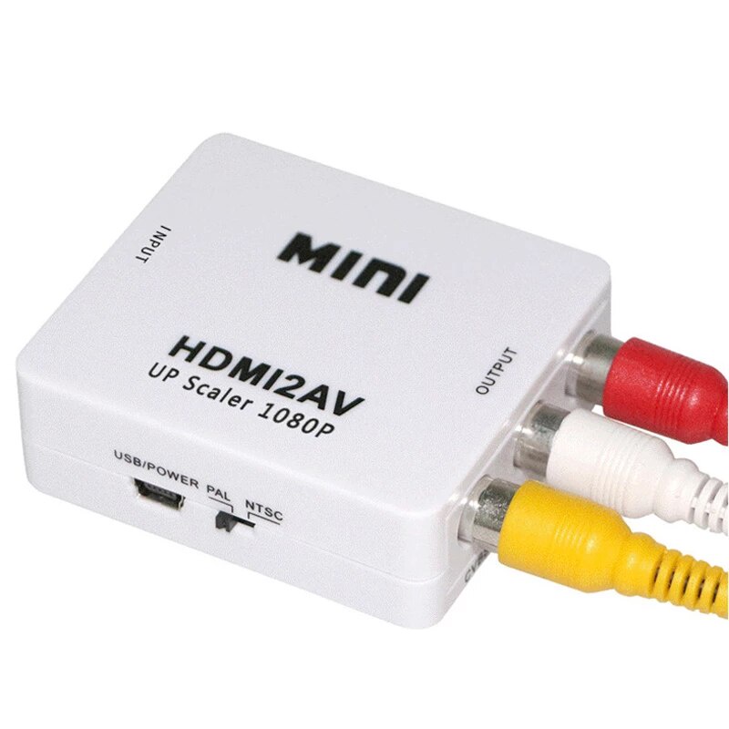 BOX HDMI TO AV (UP SCALER 1080P) | Shopee Thailand