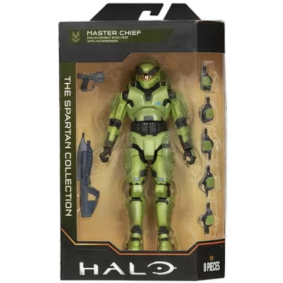 Jazwares Halo: Combat Evolved Master Chief The Spartan Collection Wave ...