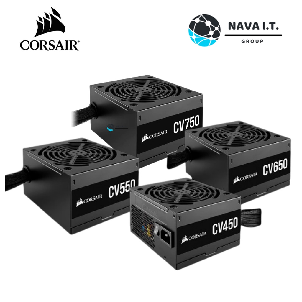 ⚡️กรุงเทพฯด่วน1ชั่วโมง⚡️ CORSAIR POWER SUPPLY (อุปกรณ์จ่ายไฟ) CV450 ...