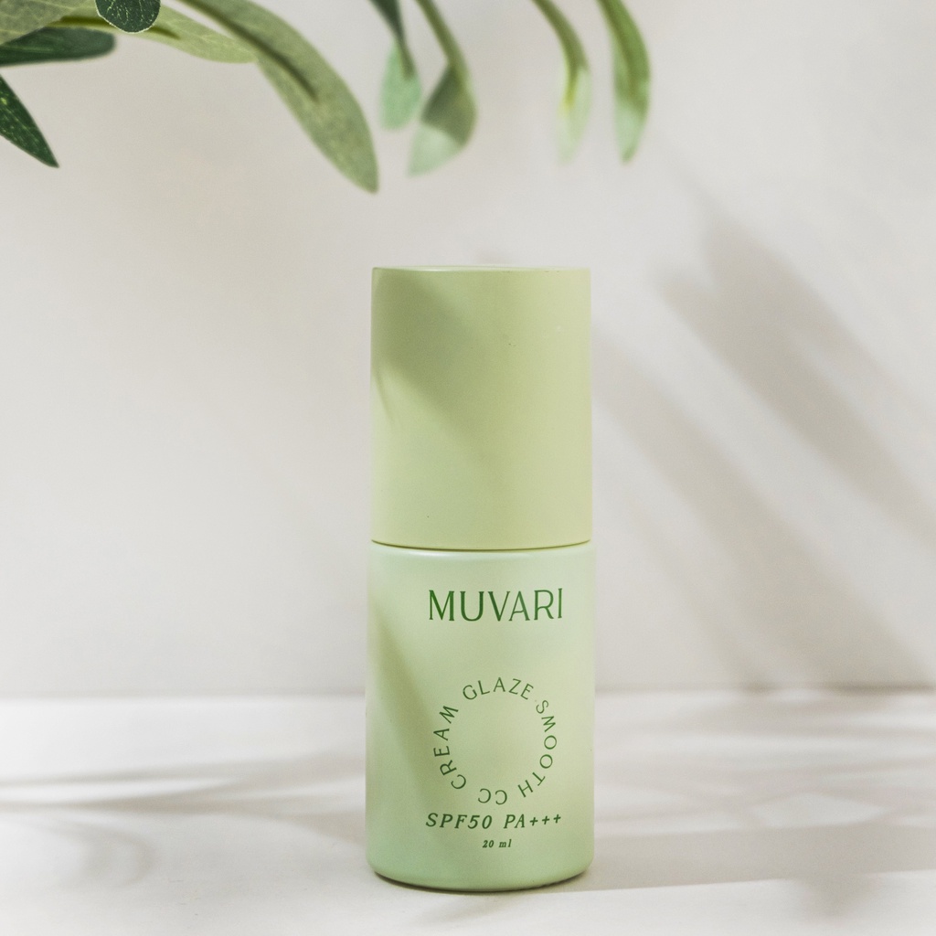 MUVARI GLAZE SMOOTH CC CREAM SPF50 PA+++ ครีมกันแดด ซีซี ครีม ทุกสีผิว ...