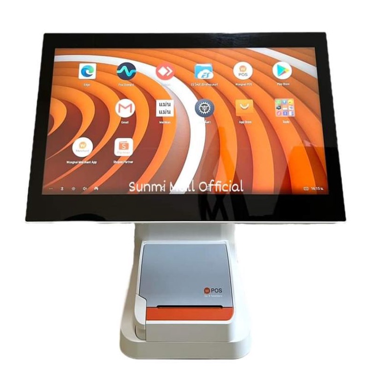 เครื่องคิดเงินหน้าร้าน SUNMI D2s PLUS Wongnai POS | Shopee Thailand