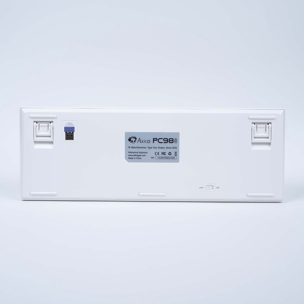 คีย์บอร์ด Akko PC98B Plus Air RGB Hotswap 98% Wireless 2.4G Bluetooth รองรับ Mac Mechanical ...