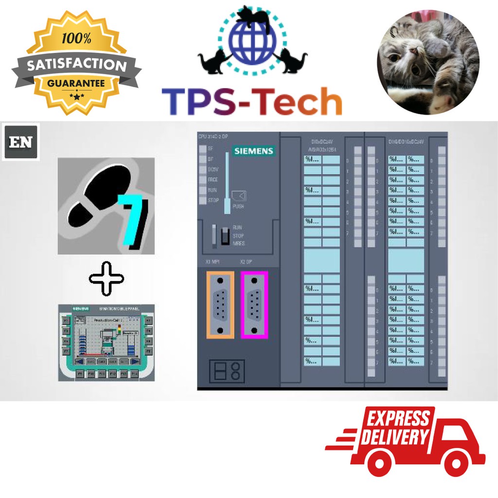 [COURSE] Udemy - Learn Siemens S7-300 PLC, Simatic Manager Step 7 & WinCC HMI | Shopee Thailand