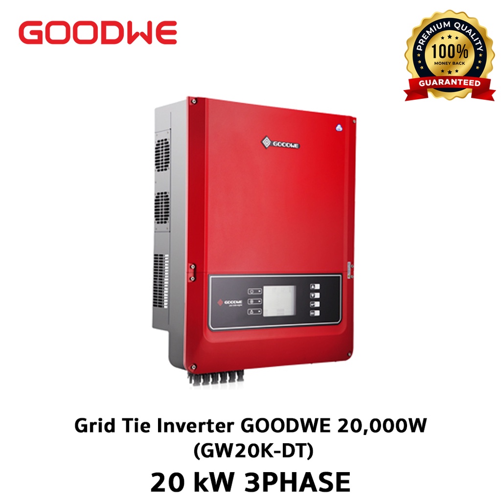 ออนกริด อินเวอร์เตอร์ grid tie inverter goodwe ผ่านการรับรอง pea,mea ...
