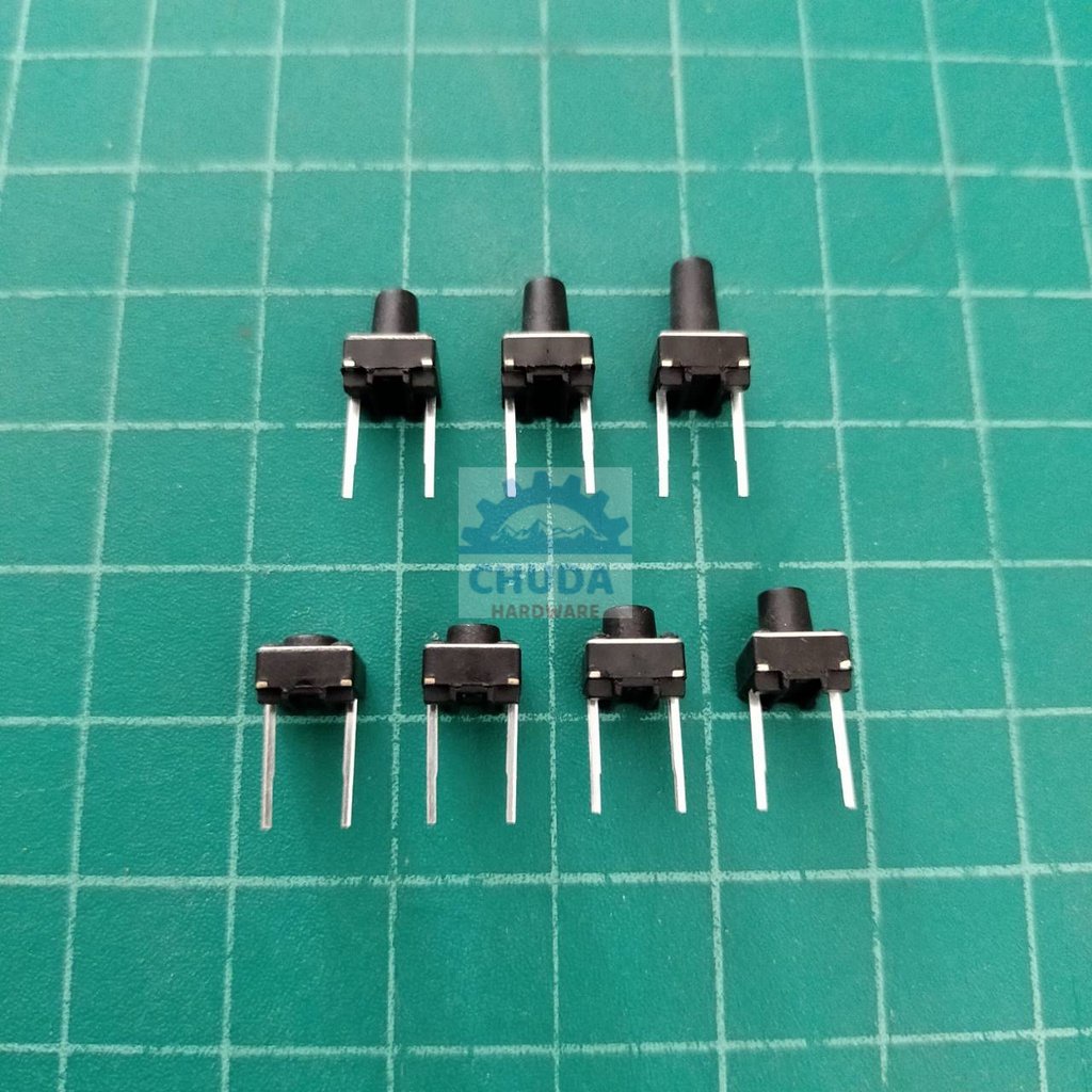 สวิทช์ Push Button Switch สวิทช์ปุ่ม กดติด-ปล่อยดับ Micro trigger TACT ...