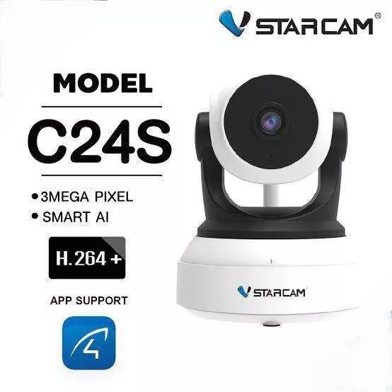 Vstarcam CS64 3 ล้านพิกเซล กล้องวงจรปิดไร้สาย Outdoor ความละเอียด 3MP ...