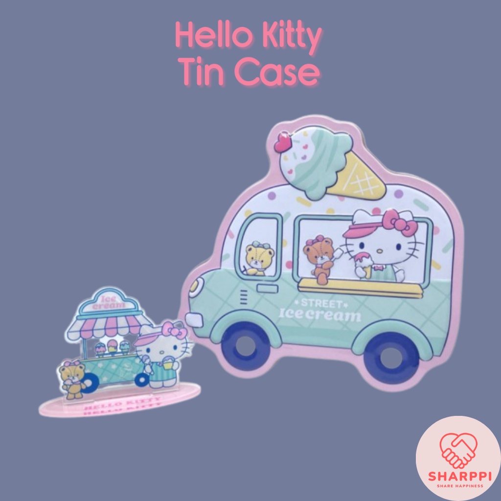 Sanrio Hello Kitty Street เคสดีบุก ไอศกรีม พร้อมขนมหวาน ขนมเกาหลี ขนม ...