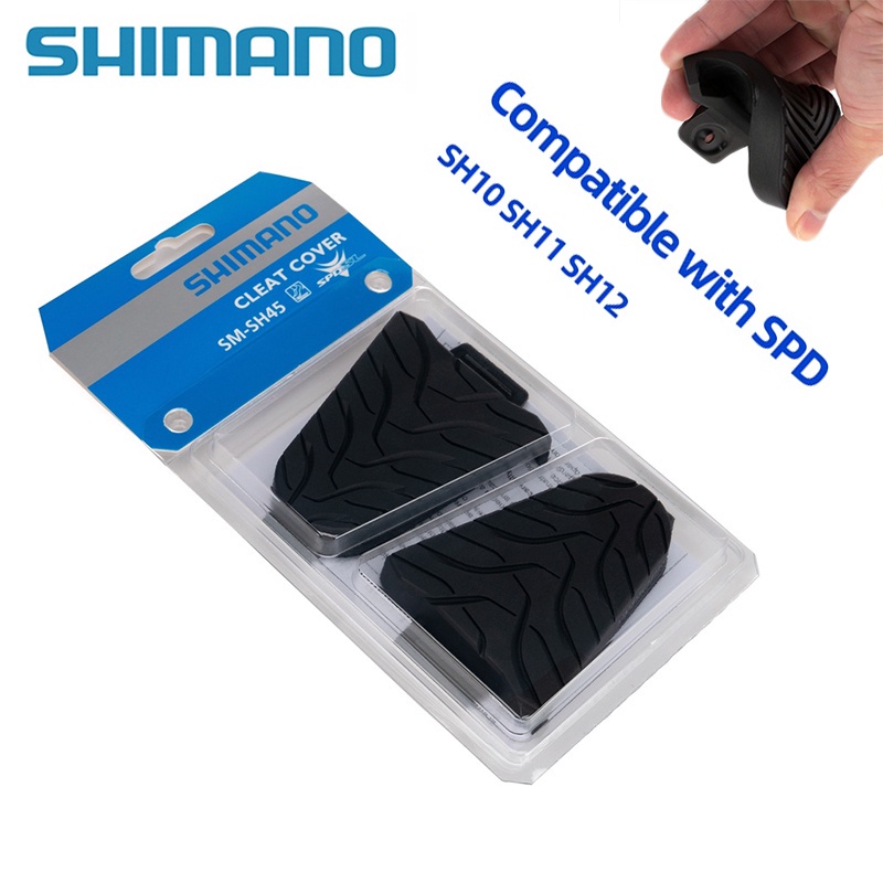 Shimano SM-SH45 คลีทบันไดจักรยาน แบบยาง สําหรับ Shimano SPD-SL SH10 SH11 SH12 | Shopee Thailand