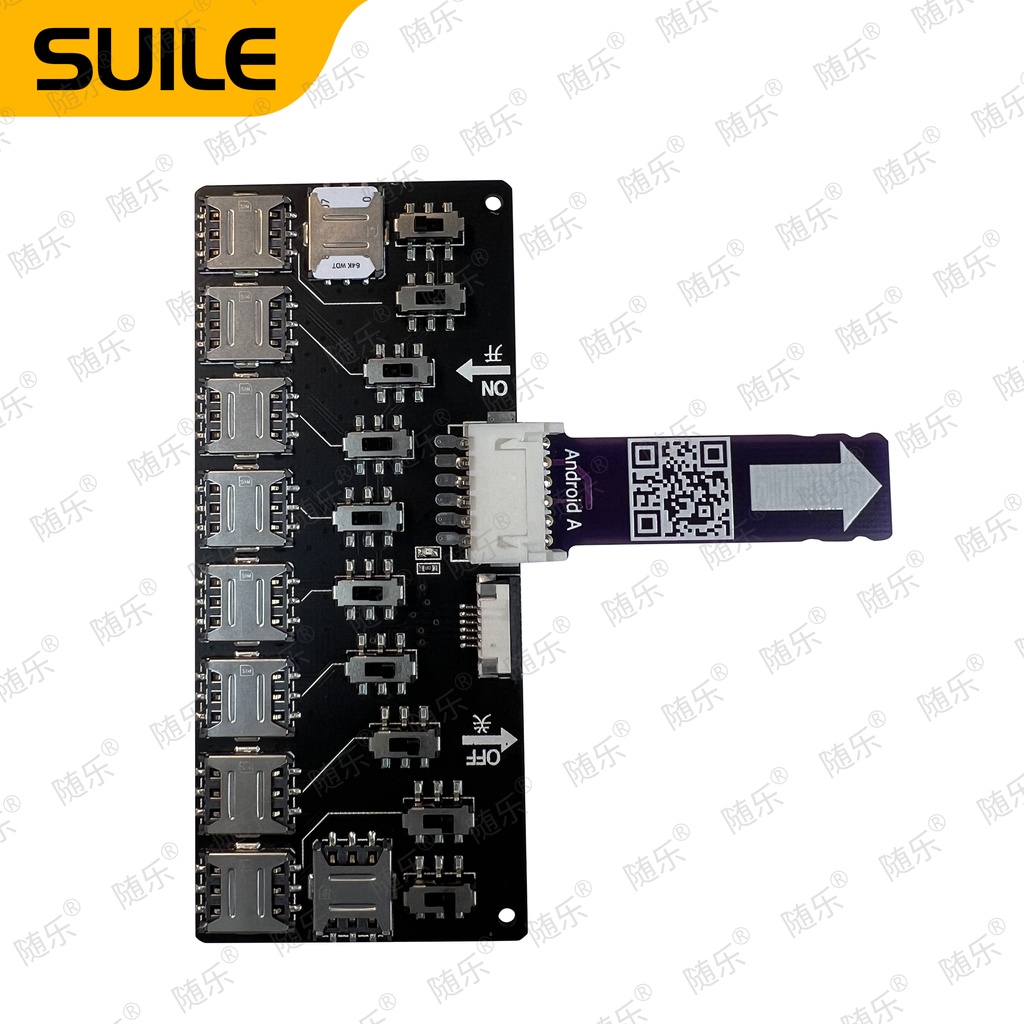 SUILE อะแดปเตอร์เครื่องอ่านซิมการ์ด Android Nano SIM (4FF) อะแดปเตอร์ ...