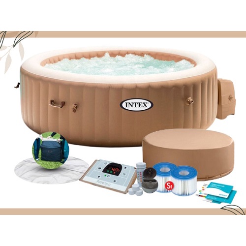 Intex 28476 อ่างสปาintex รุ่น BUBBLE MASSAGE 4 ที่นั่ง ส่งฟรี | Shopee ...
