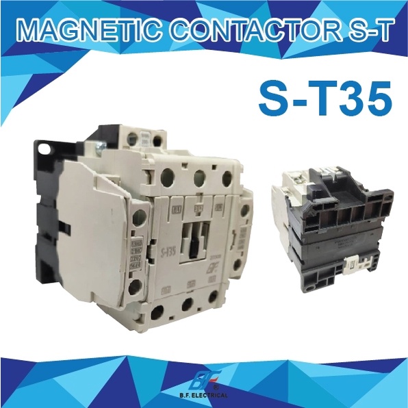 แมกเนติก คอนแทคเตอร์ ST-35 Coil 220V/380V Magnetic Contactor S-T35 ...