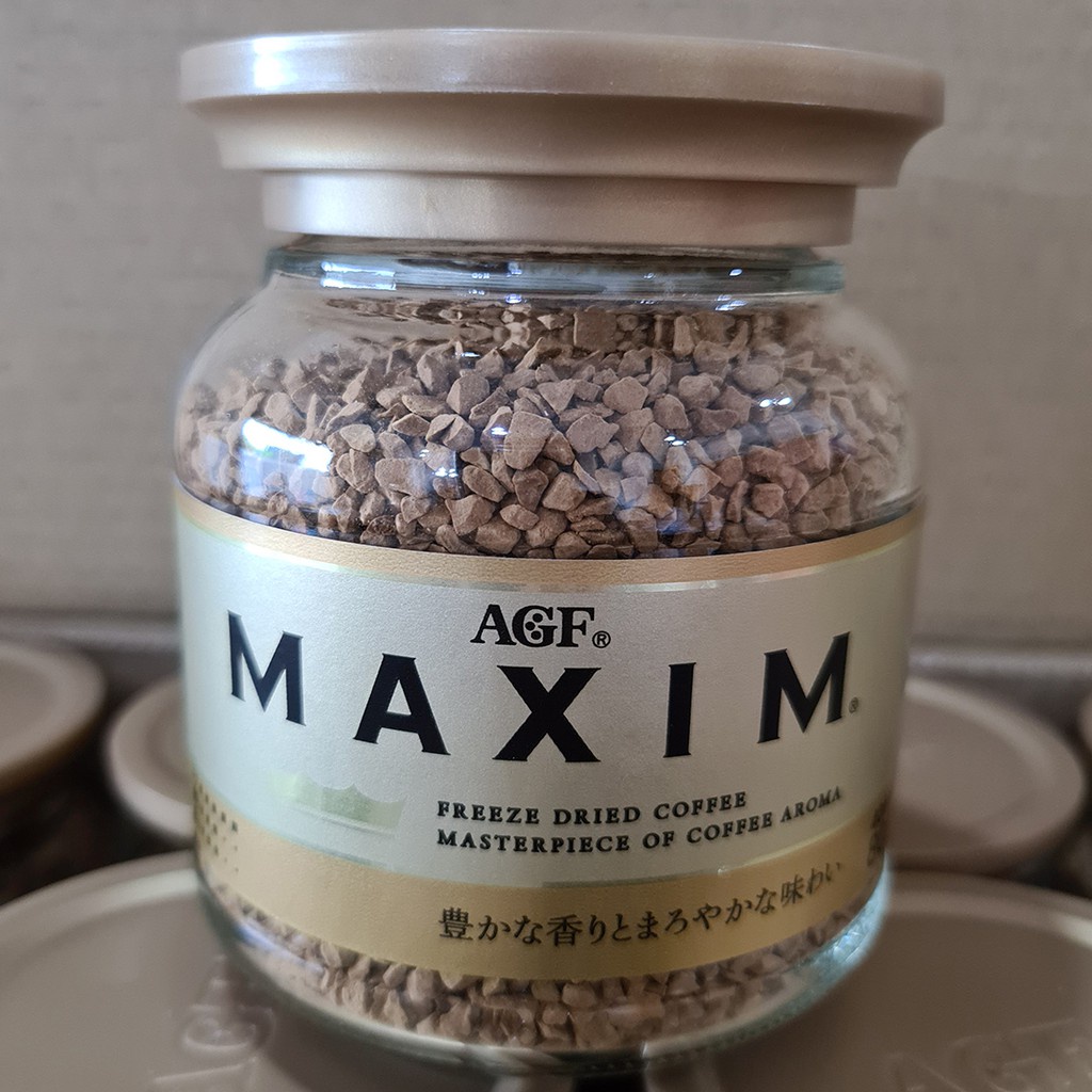 มีทุกแบบทุกรสจ้า AGF MAXIM กาแฟแม็กซิม กาแฟสำเร็จรูป บรรจุ 120/135/170/180 กรัม แบบถุงเติม ขวด ...