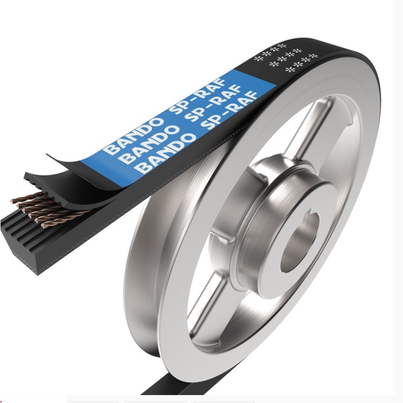 BANDO สายพานหน้าเครื่อง สายพานรถยนต์ สายพาน BANDO รุ่น SP-RAF หน้ากว้าง 12.5 มิล ความยาว 925 ...