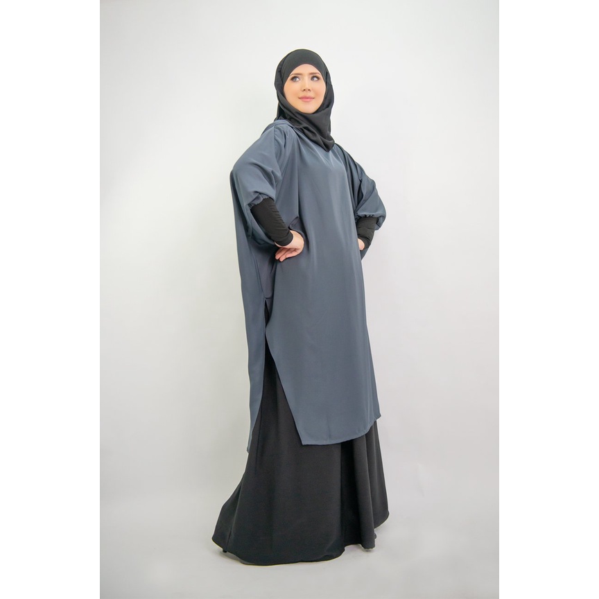 Ramadan Muslim Women Hooded Hijab Dress Prayer Garment Long Khimar ...