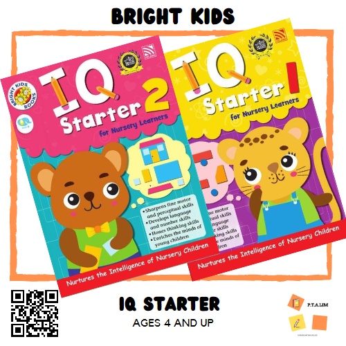 Bright Kids IQ Starter for Nursery - หนังสือวันหยุด / Tadika ...