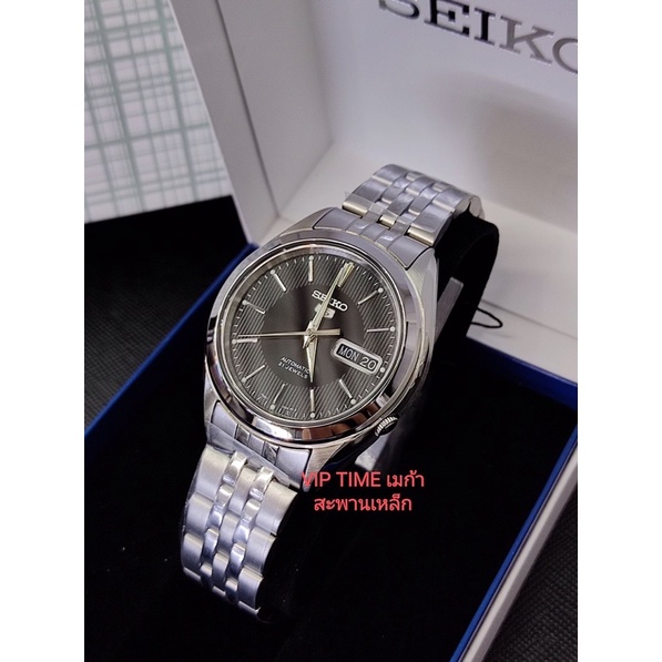 นาฬิกา SEIKO 5 AUTOMATIC เรือนเงิน รุ่น SNKL23K1 SNKL23K SNKL23 ...