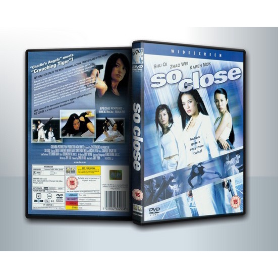 [ DVD Movie มีปก+สกรีนแผ่น-ไม่มีกล่อง ] So Close (2002) 3 พยัคฆ์สาว มหาประลัย ( 1 DVD ) | Shopee ...