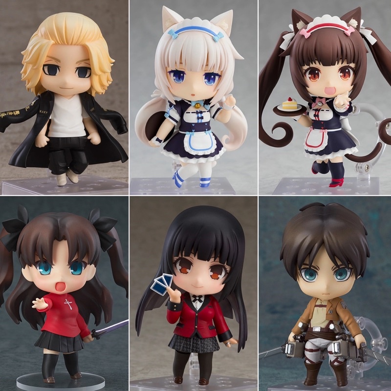 *พร้อมส่งจ้า* Nendoroid Mikey, Chocola, Vanilla, Eren, Yumeko, Tohsaka ...