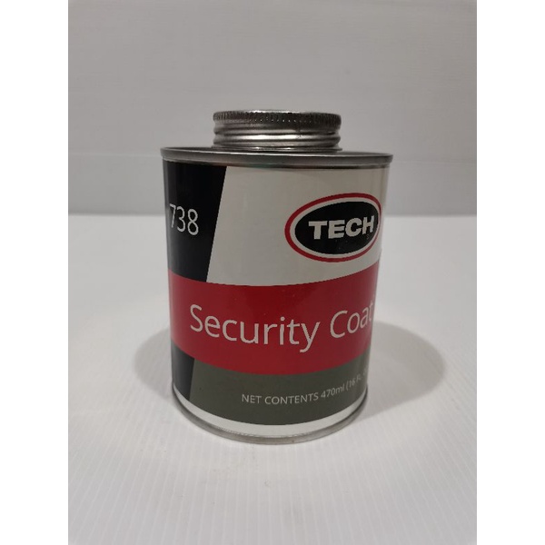 น้ำยาเคลือบแผลปะยาง Tech 738 Security coat 946ml (16Fl.OZ) | Shopee ...