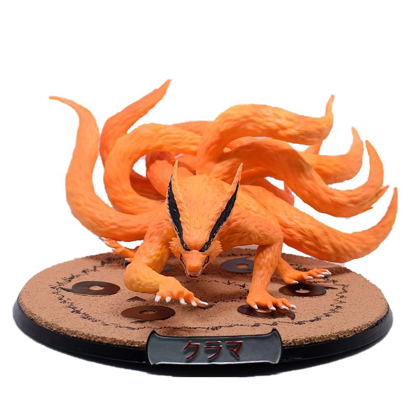 Anime NARUTO Kurama kyuubi Small tail beast series statue scene ...