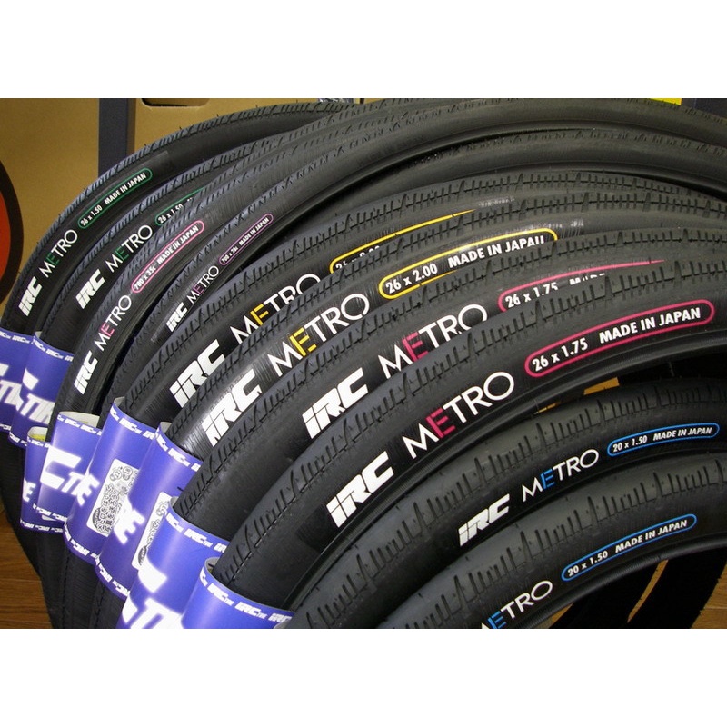 ยางจักรยาน IRC METRO ทางเรียบ มีกันหนาม 26นิ้ว / 700c | Shopee Thailand