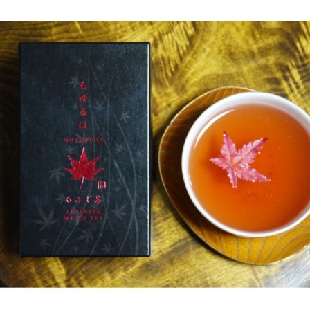 Moyuruha Japanese maple tea Enjoy the autumn foliage on your tea table ...