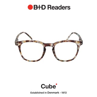 B+D แว่นสายตายาวกรองแสงคอมพิวเตอร์ รุ่น CUBE READER, MATT สี MULTI TORT ...