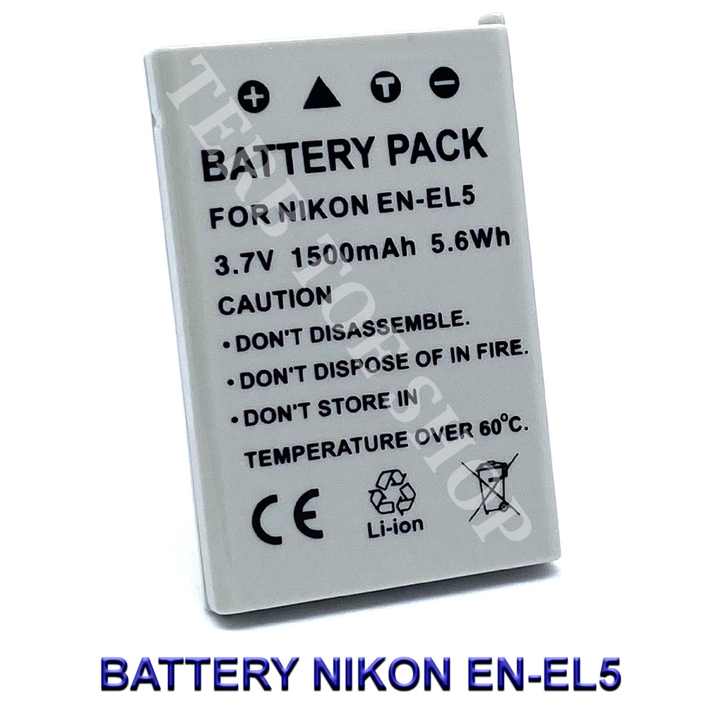 ENEL5 \ EN-EL5 Camera Battery For Nikon Coolpix P6000,P530,P520,P510 ...