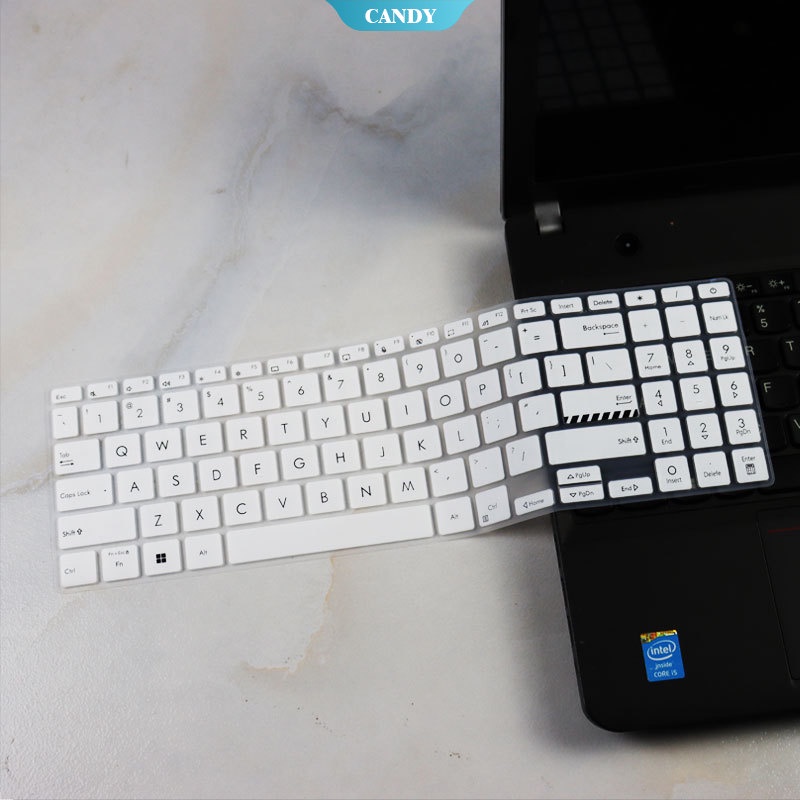 แผ่นซิลิโคนครอบคีย์บอร์ดแล็ปท็อป กันฝุ่น สําหรับ ASUS Vivobook M15021 ...