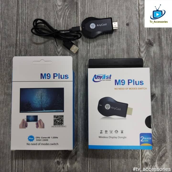 Anycast m9 หน้าจอกระจกโทรศัพท์พร้อมทีวี hdmi mirroring wifi DLNA Ezcast plus m4 m2 airplay ...