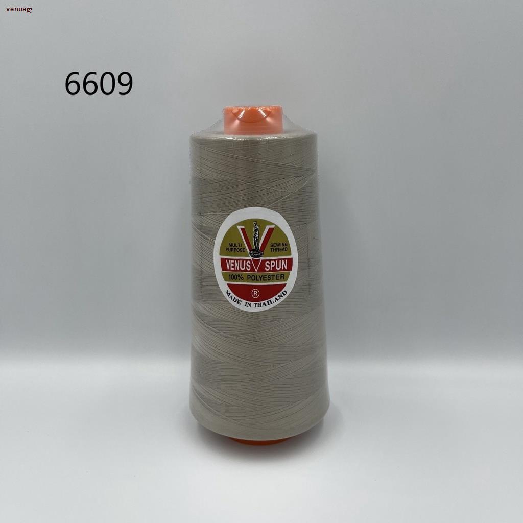 จัดส่งทันที℗ด้ายเย็บผ้าวีนัส ด้ายหลอดใหญ่ ด้ายCMPเบอร์ 60 30/2 แกนส้ม ...