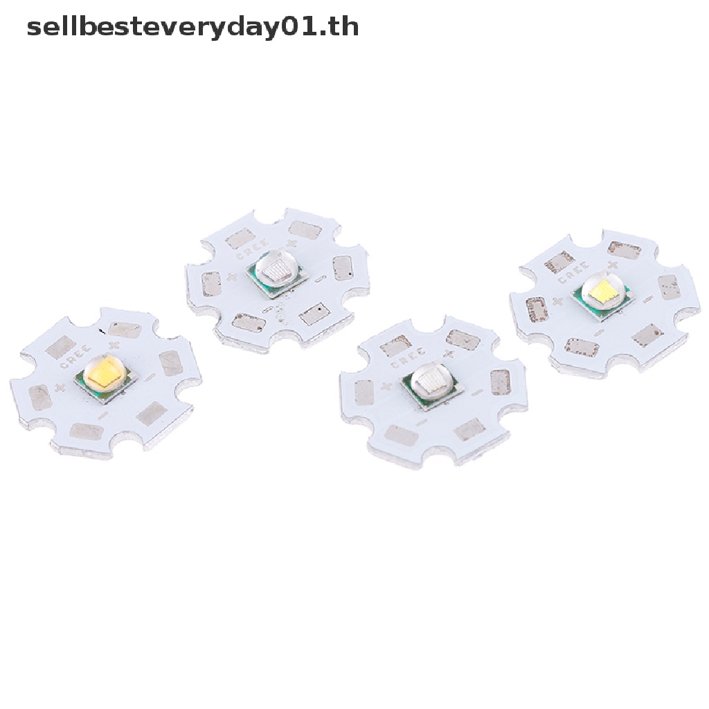 & กลางแจ้ง & CREE XML2 XM-L2 ชิป LED พลังงานสูง 10W สีขาว แดง เขียว น้ําเงิน เหลือง + PCB 16/20 ...
