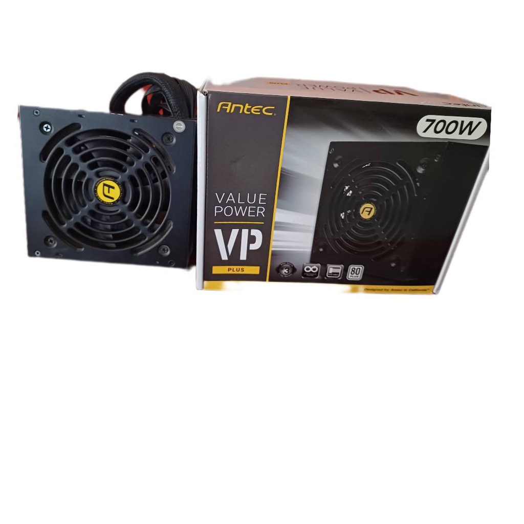POWER SUPPLY (อุปกรณ์จ่ายไฟ) ANTEC VALUE POWER VP700P PLUS (80 PLUS ...