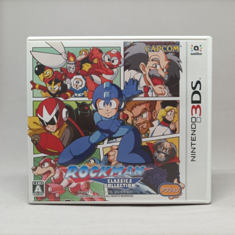 Rockman Classic Collection | เกมร็อคแมน คลาสสิค คอลเล็คชั่น | Nintendo ...