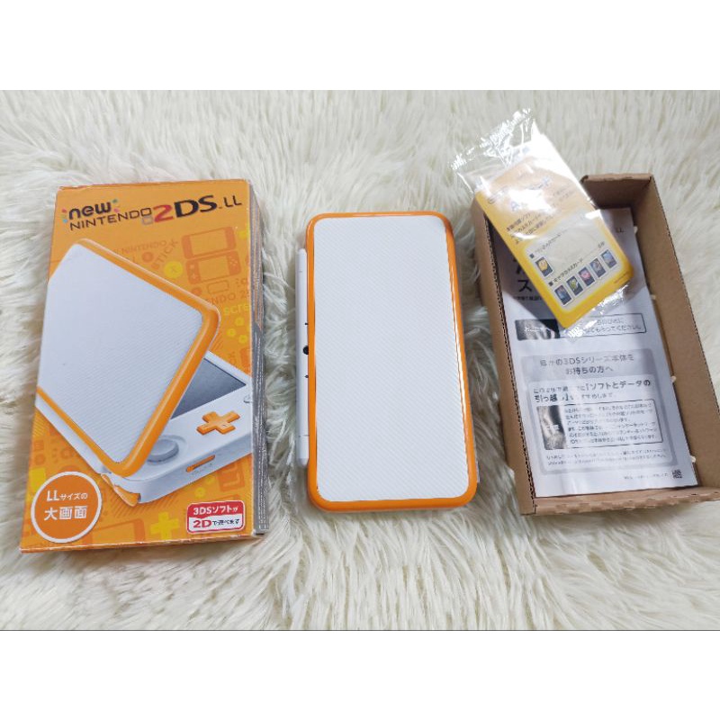 New Nintendo 2DS LL - White + Orange (JAPAN) | Shopee Thailand