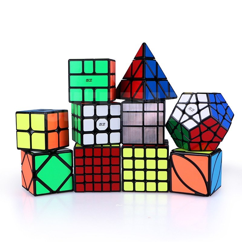 CHEF สอง สาม ในสี่ ห้า ลำดับ รูบิค สติกเกอร์สีดำ ปิรามิดใบเมเปิ้ล Rubik ...