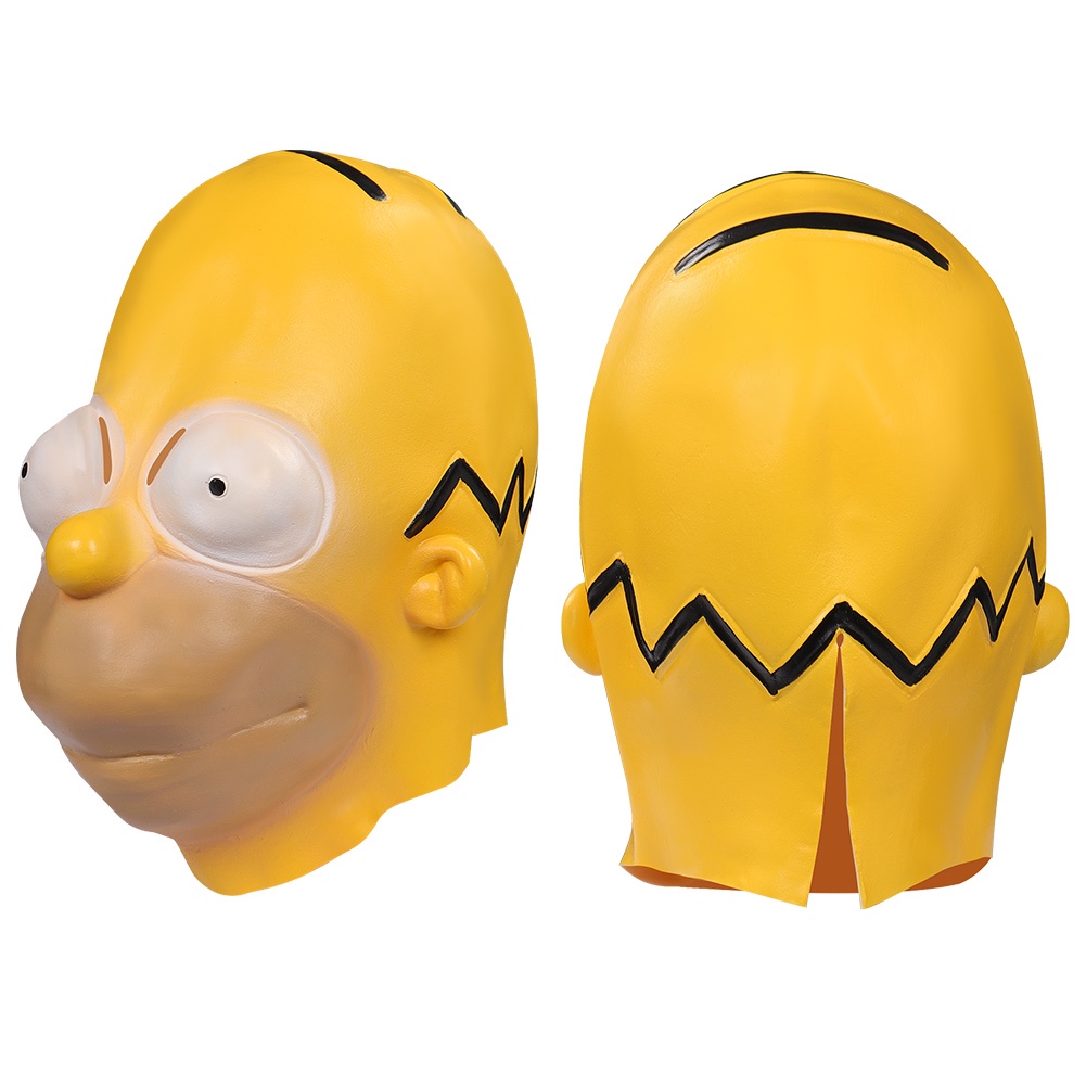 The SIMPSONS Homer Jay Simpson หน้ากากยาง สําหรับแต่งคอสเพลย์ | Shopee ...