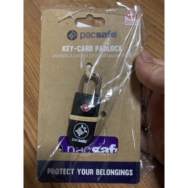 Pacsafe Prosafe 750 Key-Card Padlock กุญแจล็อคกระเป๋า เปิดตัวล็อคด้วย ...