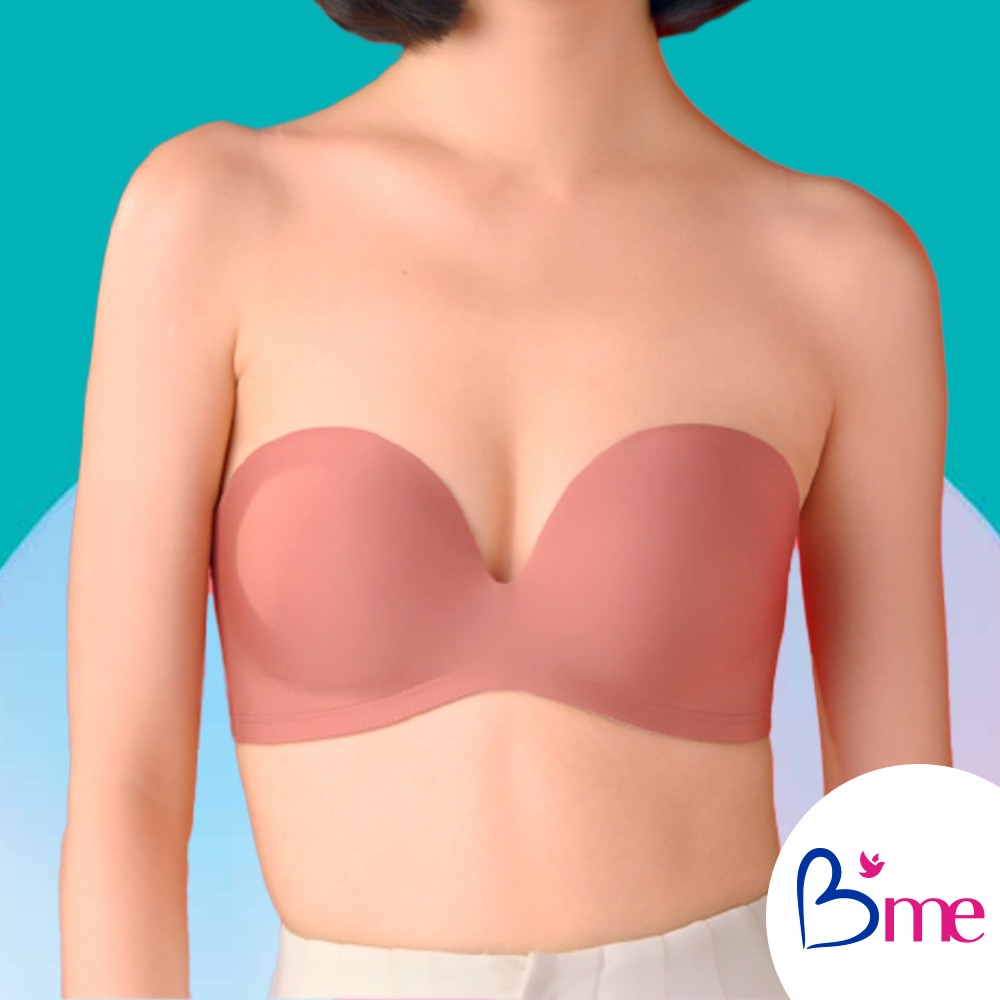 B'me เสื้อชั้นในถอดสาย รุ่น ME1701 (BE-U Collection) สีชมพู สีน้ำตาล สีดำ สีครีม สีนู้ด | Shopee ...