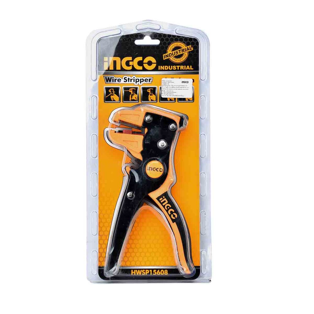 INGCO คีมปอกสายไฟ Wire Stripper HWSP15608 | Shopee Thailand