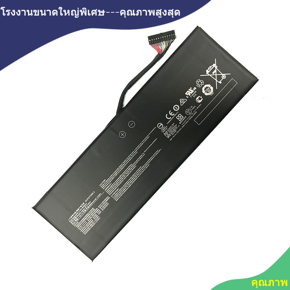 BTY-M47 แบตเตอรี่แล็ปท็อป For MSI GS40 GS43 GS43VR 6RE GS40 6QE 2ICP5/73/95-2 MS-14A3 MS-14A1 7 ...