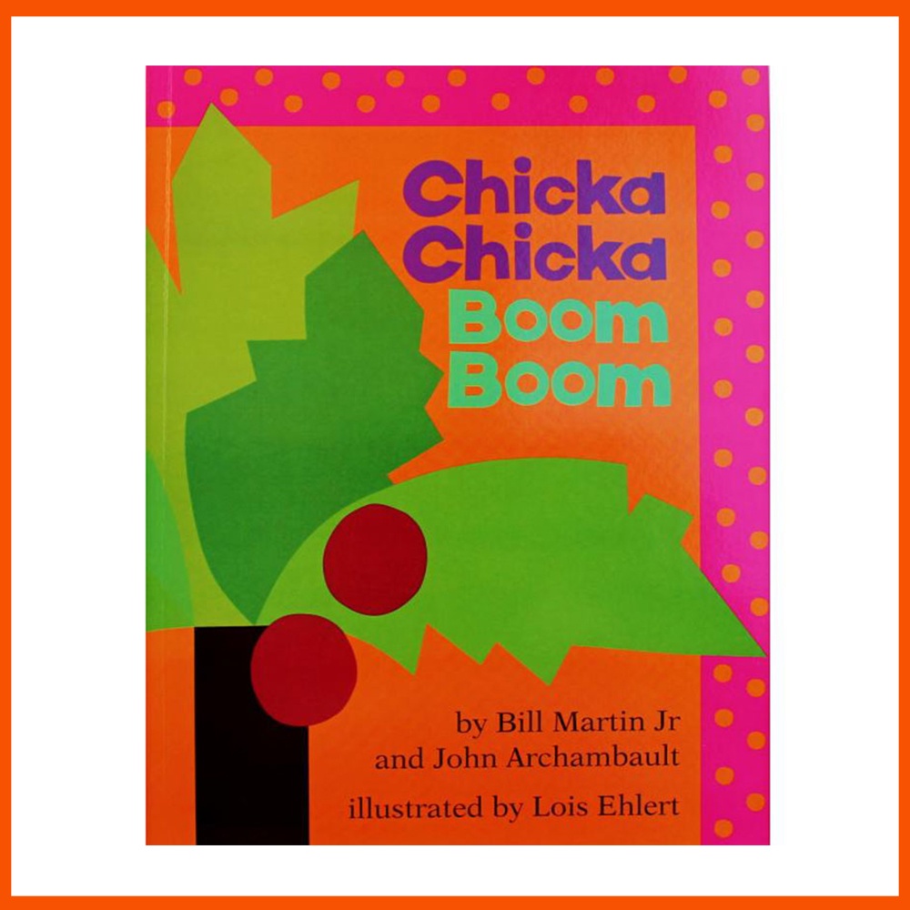 Chicka Chicka Boom Boom By Bill Martin Jr. หนังสือนิทานรูปภาพภาษาอังกฤษ ...