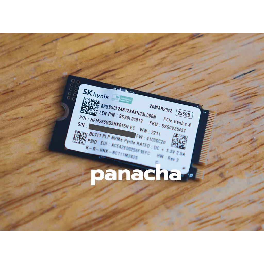 ♾️SSD M.2 NVMe 256GB SK Hynix♾️PCIe Gen 3 x4 ขนาด 2242 | Shopee Thailand