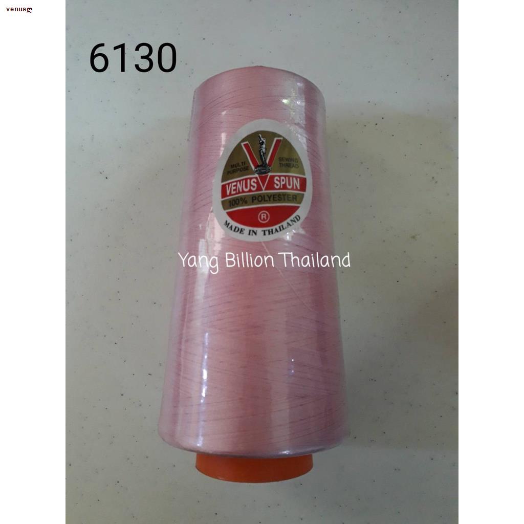 จัดส่งทันที℗ด้ายเย็บผ้าวีนัส ด้ายหลอดใหญ่ ด้ายCMPเบอร์ 60 30/2 แกนส้ม ...